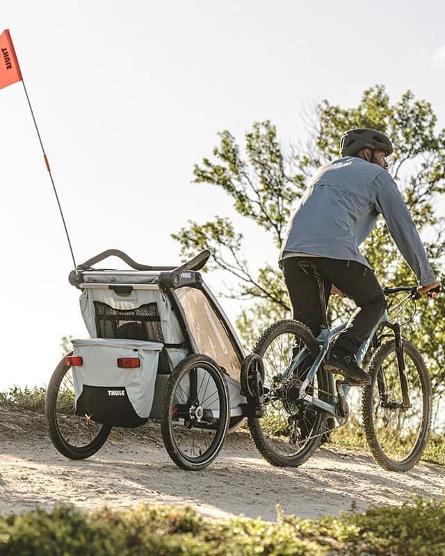 Thule : Poussettes running et remorques vélo - Snowleader