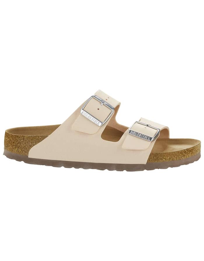 Birkenstock Arizona Vegan Birko-Flor Light Rose Sandales et tongs femme ...