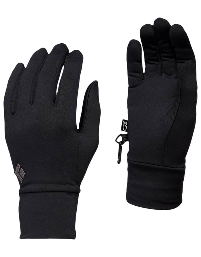 Black Diamond Lightweight Screentap Gloves Black Ski gloves : Snowleader