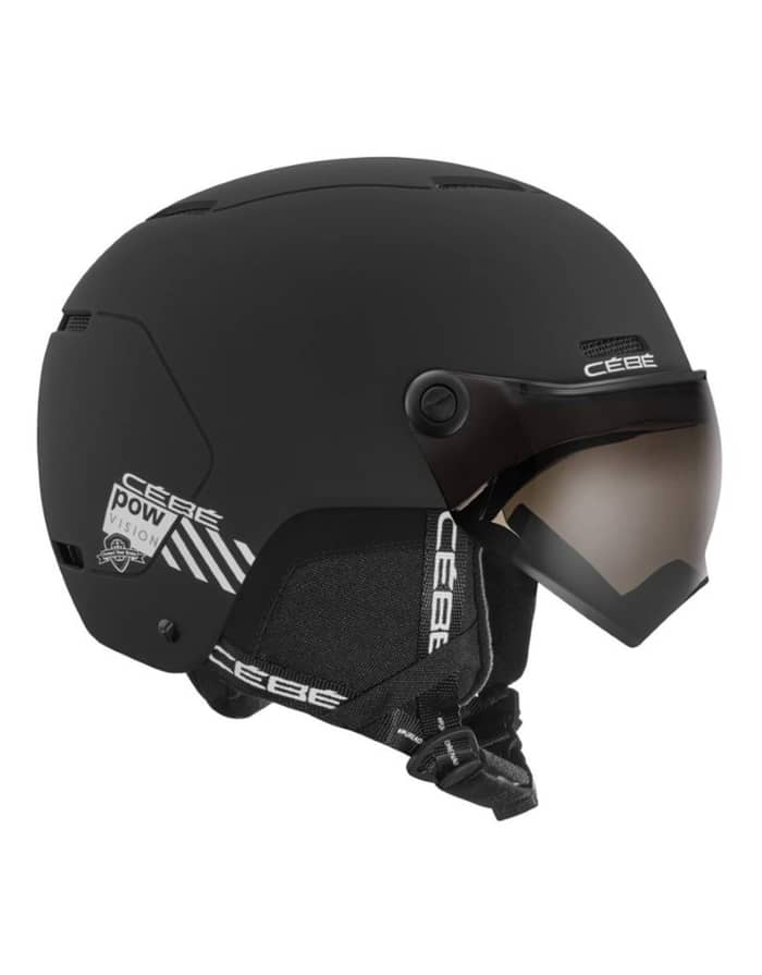 Cébé Pow Vision Black White Matte - Pc Vario Orange Men's ski helmets ...