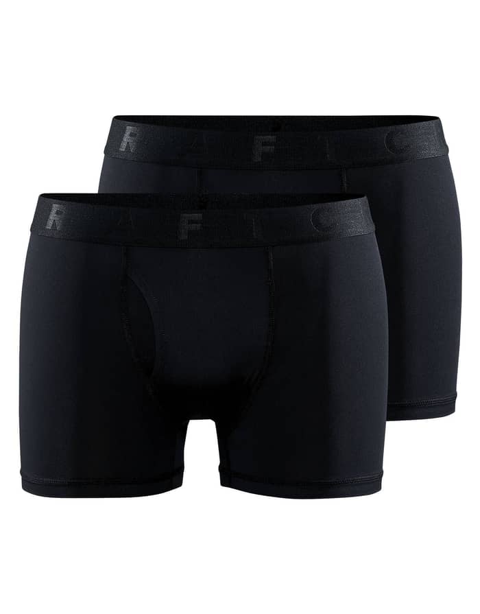 Craft Core Dry Boxer 3-Inch 2-Pack M Black Boxers techniques : Snowleader