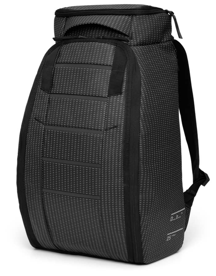 DB Hugger Backpack 30L Reflective Black Backpacks : Snowleader
