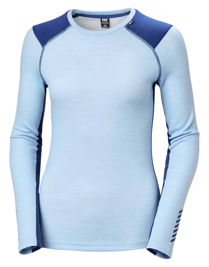 Helly-Hansen W Lifa Merino Midweight Crew Baby Trooper Women's base ...