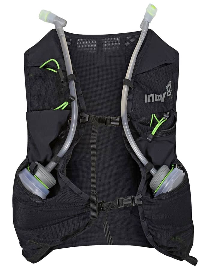 Inov 8 Ultrapack Pro 2In1 Black / Green Hydration Packs : Snowleader