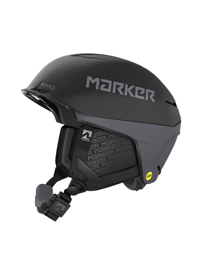Marker Ampire 2 Mips Black/Grey Men's ski helmets : Snowleader
