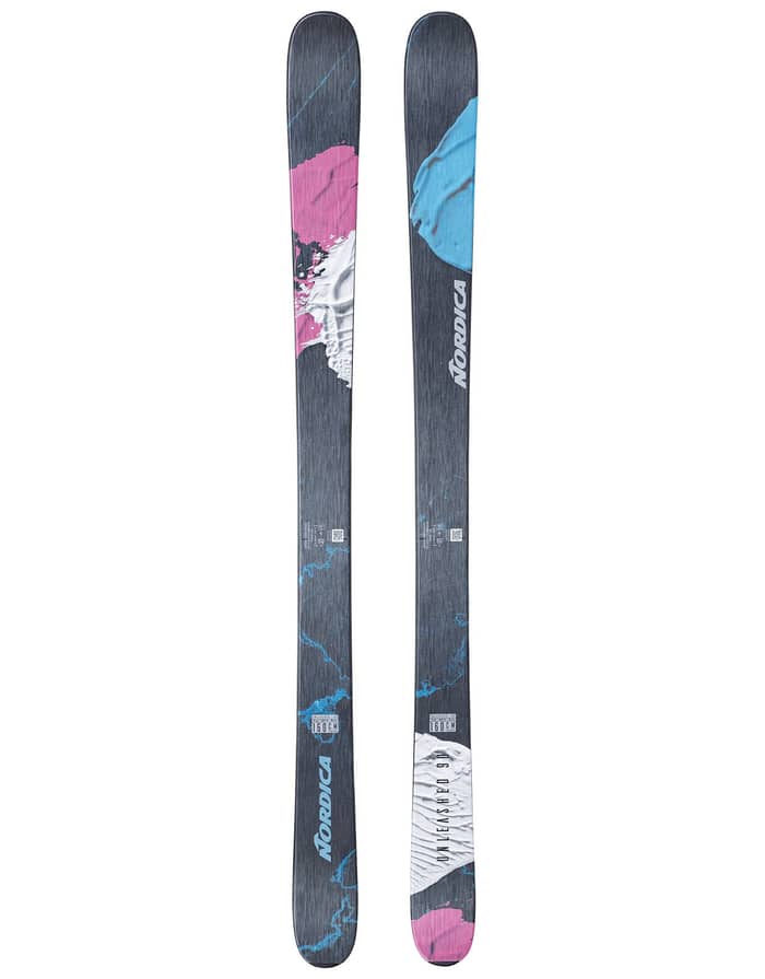 Nordica Unleashed 90 Blue/Aqua/Pink 2025 Kids' skis : Snowleader