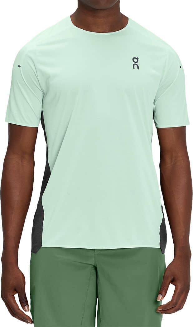 On Performance-T M Creek Black T-shirts trail running : Snowleader