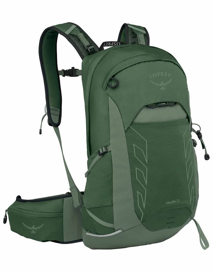 Osprey Talon 22 Green Canopy/Pine Leaf Day-Hike Backpacks : Snowleader