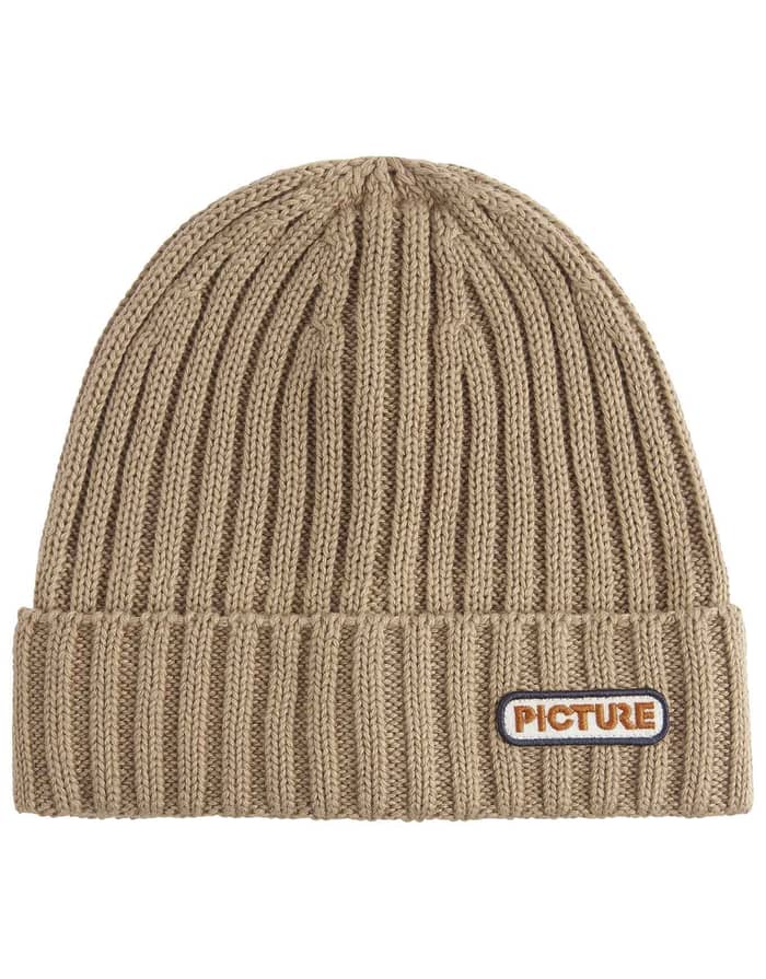 Picture Organic Clothing Ship Beanie Dark Stone Hats : Snowleader