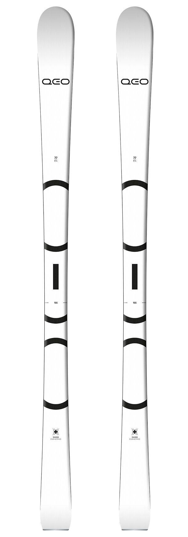 QEO Ski Qeo 77 White 2024 Heren ski's : Snowleader