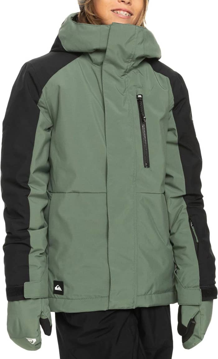 Quiksilver Mission Block Youth Jk Laurel Wreath Kid's ski jackets ...