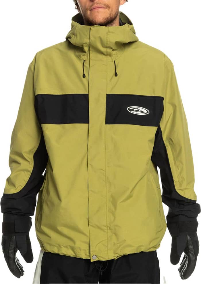 Quiksilver High Altitude GTX Jacket Green Olive Ski jackets : Snowleader