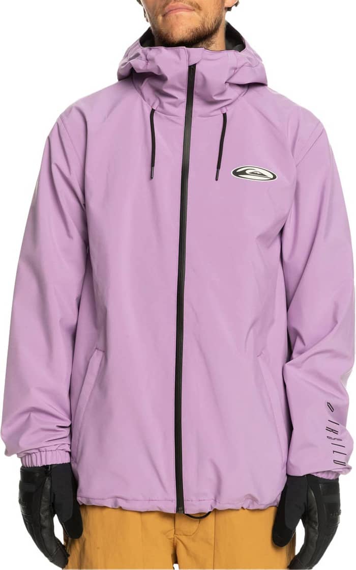 Quiksilver High In Th Hood Jacket Regal Orchid Ski jackets : Snowleader