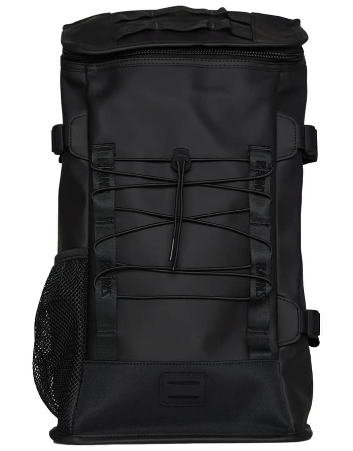 Rains Trail Mountaineer Bag Black Rucksäcke : Snowleader