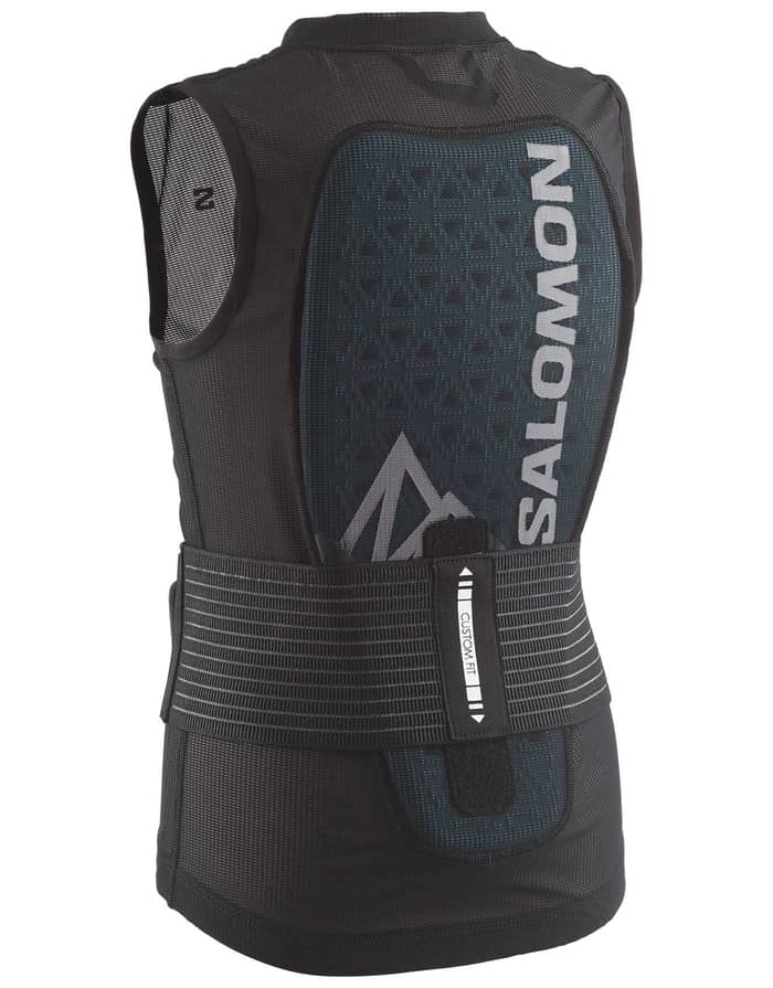 Salomon Flexcell Pro Vest JR Black Back protectors : Snowleader