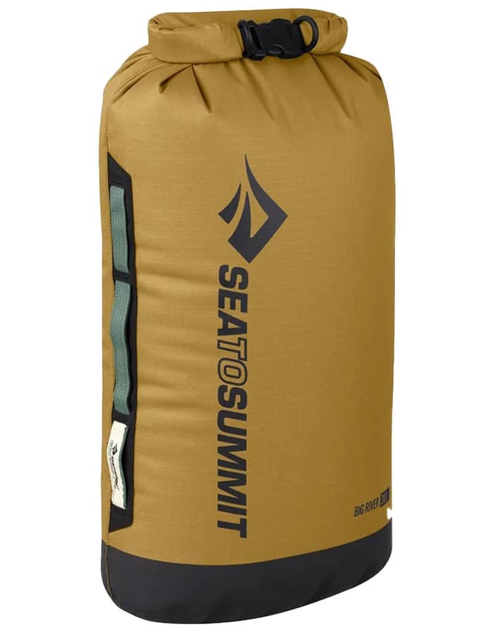 Sea To Summit Big River Dry Bag 20L Dull Gold Waterproof Bags : Snowleader