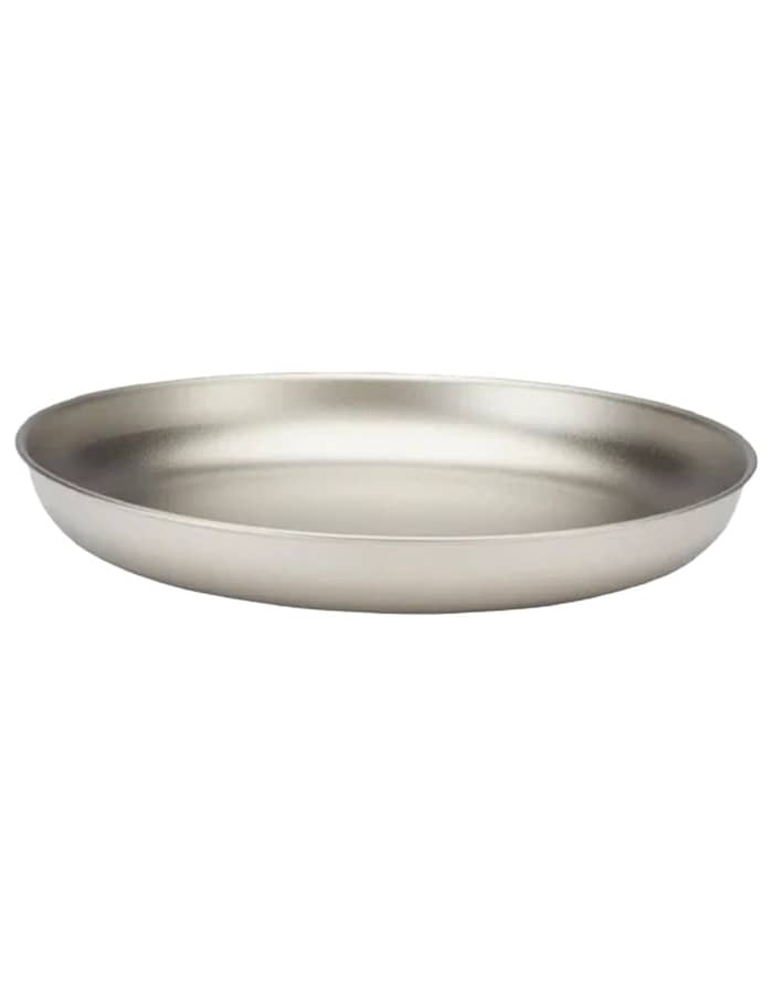 Snow Peak Titanium Trek Plate 18 Cm Keukengerei : Snowleader