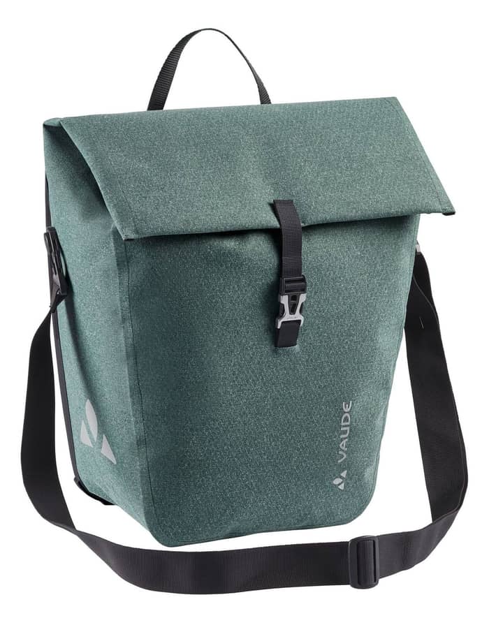 Vaude Recycle Pro Single Dusty Forest Bike Saddlebags : Snowleader
