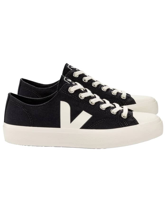 Veja Fair Trade Wata II Low Black Pierre Women's trainers : Snowleader