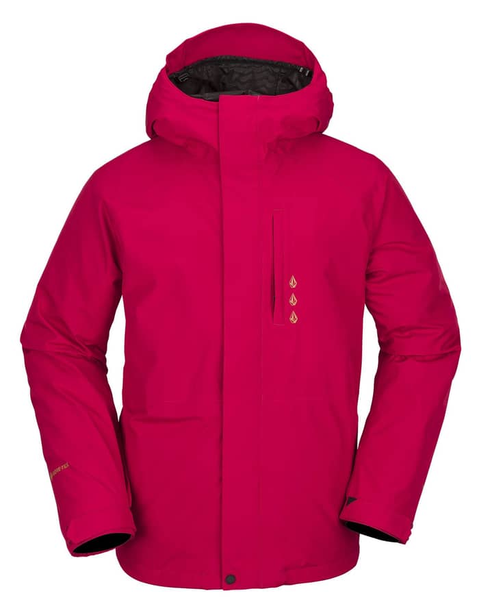 Volcom Dua Ins Gore Jacket Red Ski jackets : Snowleader