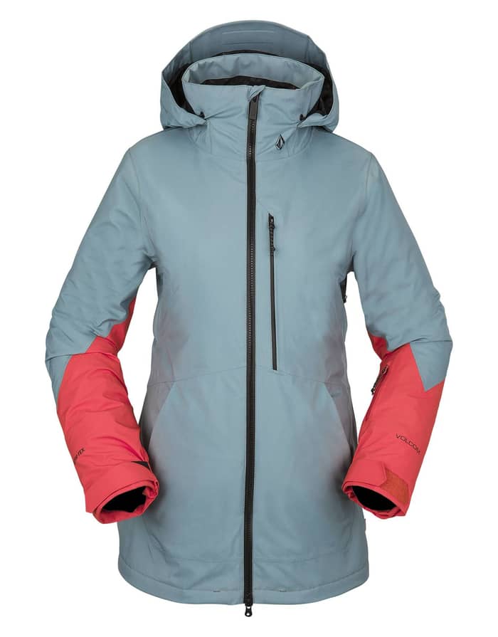 Volcom 3D Stretch Gore Jacket Green Ash Dames ski jassen : Snowleader