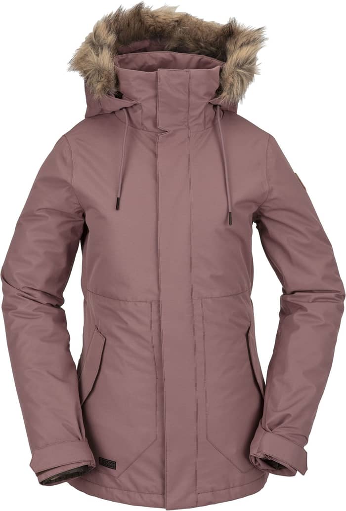 Volcom Fawn Ins Jacket Rose Wood Women's ski jackets : Snowleader
