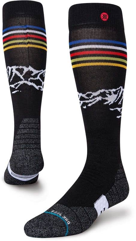 Stance Fish Tail Snow Black Calze da sci : Snowleader
