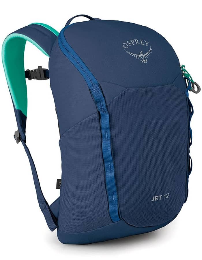 Osprey Jet 12 Wave Blue Kid's Backpacks : Snowleader