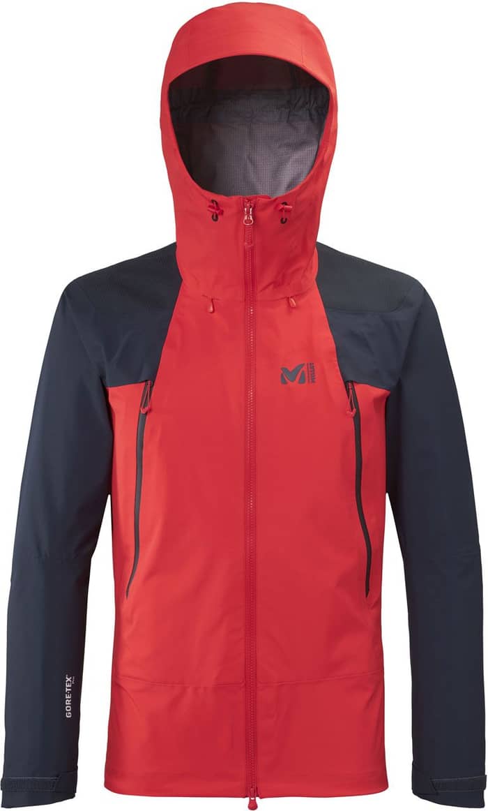 Millet K Absolute GTX Jkt M Fire/Orion Blue Walking Jackets : Snowleader