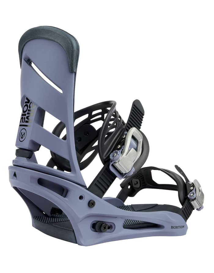 Burton Mission Blue Gray Fixations snowboard : Snowleader