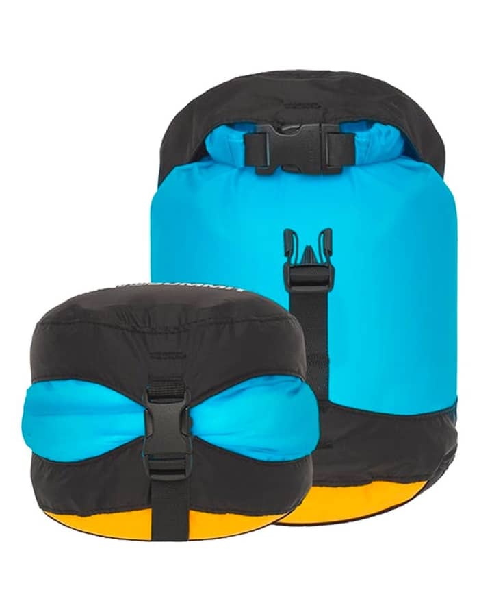 Sea To Summit Evac Compression Dry Bag Blue 3L Waterproof Bags : Snowleader