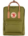 Fjall Raven Kånken Foliage Green - Peach Sand Backpacks : Snowleader