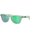Oakley Frogskins XS Matte Trans Jade Sunglasses : Snowleader