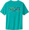 Patagonia M's Cap Cool Daily Graphic Shirt Subtidal Blue X-Dye Walking ...