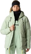The North Face W Pallie Down Jacket Misty Sage/Misty Sage Women's ski ...