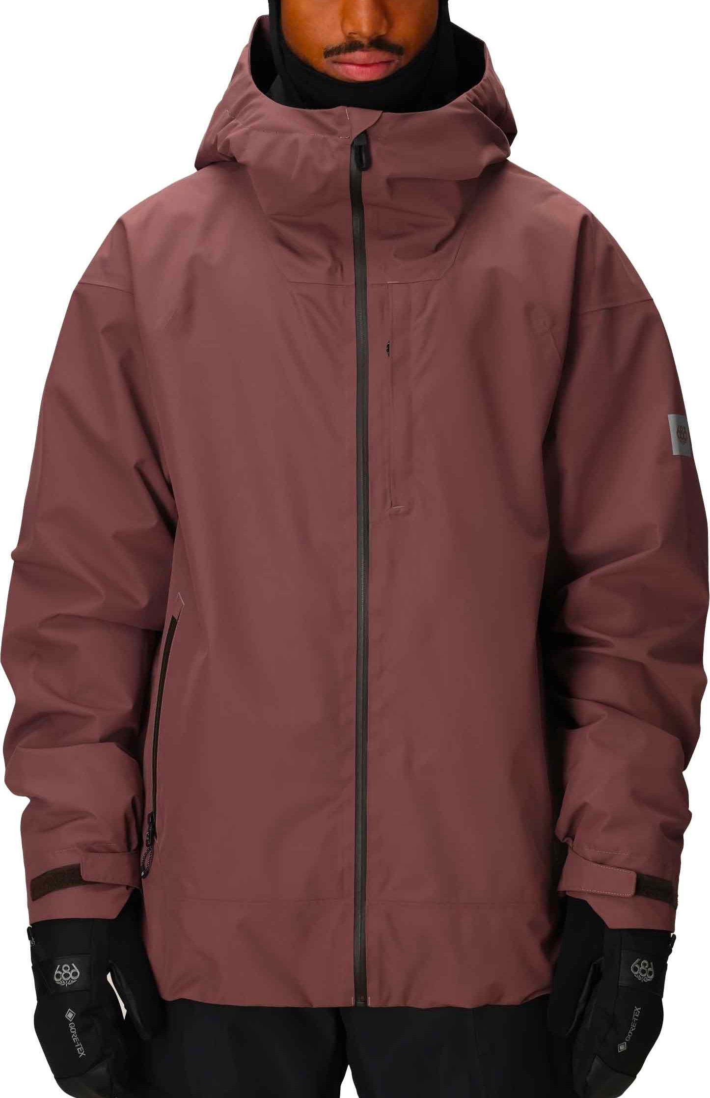 686 M Gateway Shell Jacket Peppercorn Ski jassen : Snowleader