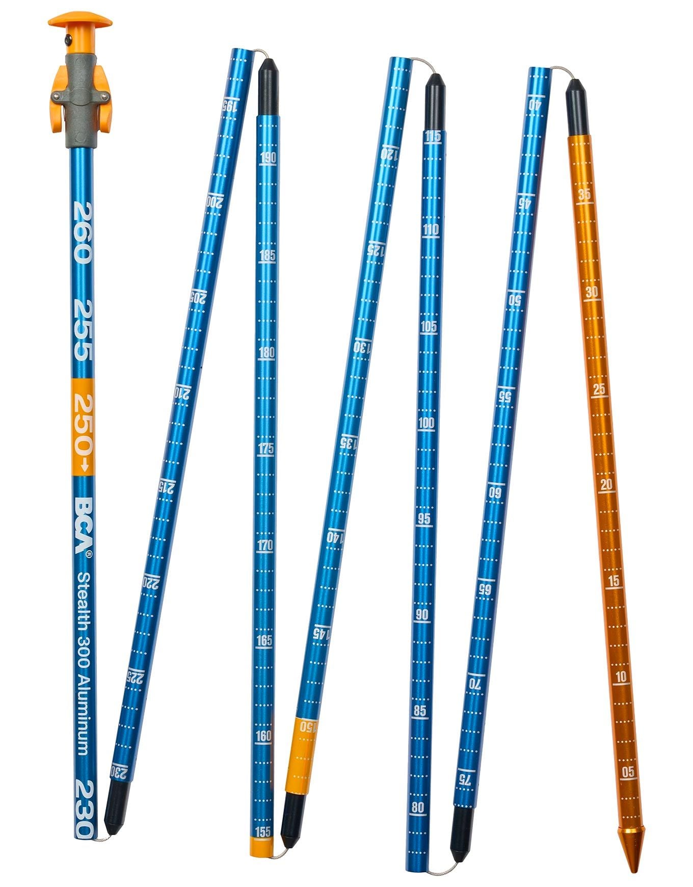 BCA Stealth 300 Blue Probes : Snowleader