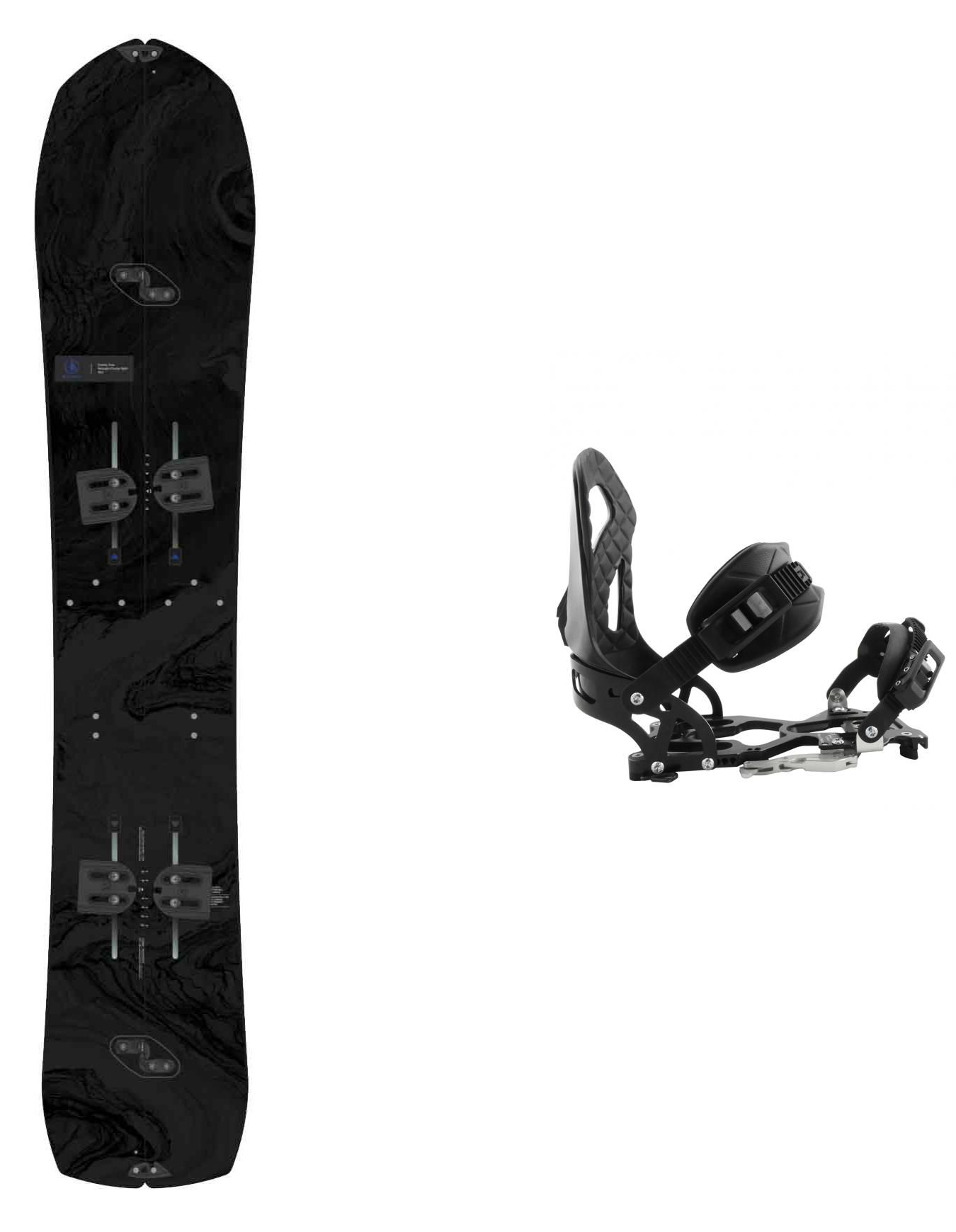 Burton Snowboard Set Family Tree Straight Chuter Split 2023 Sets ...