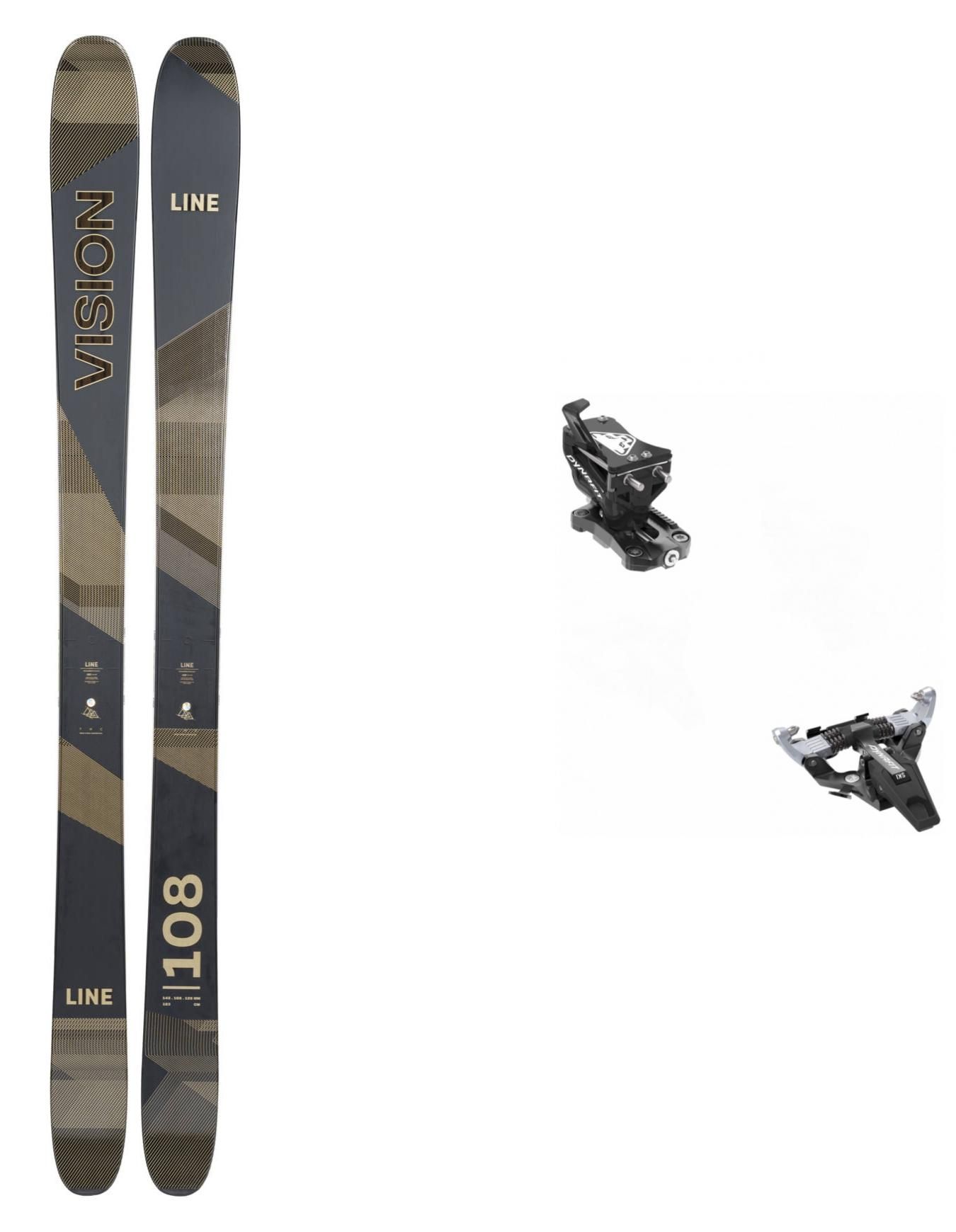Line Touring ski set Vision 108 2023 Men's ski touring sets : Snowleader