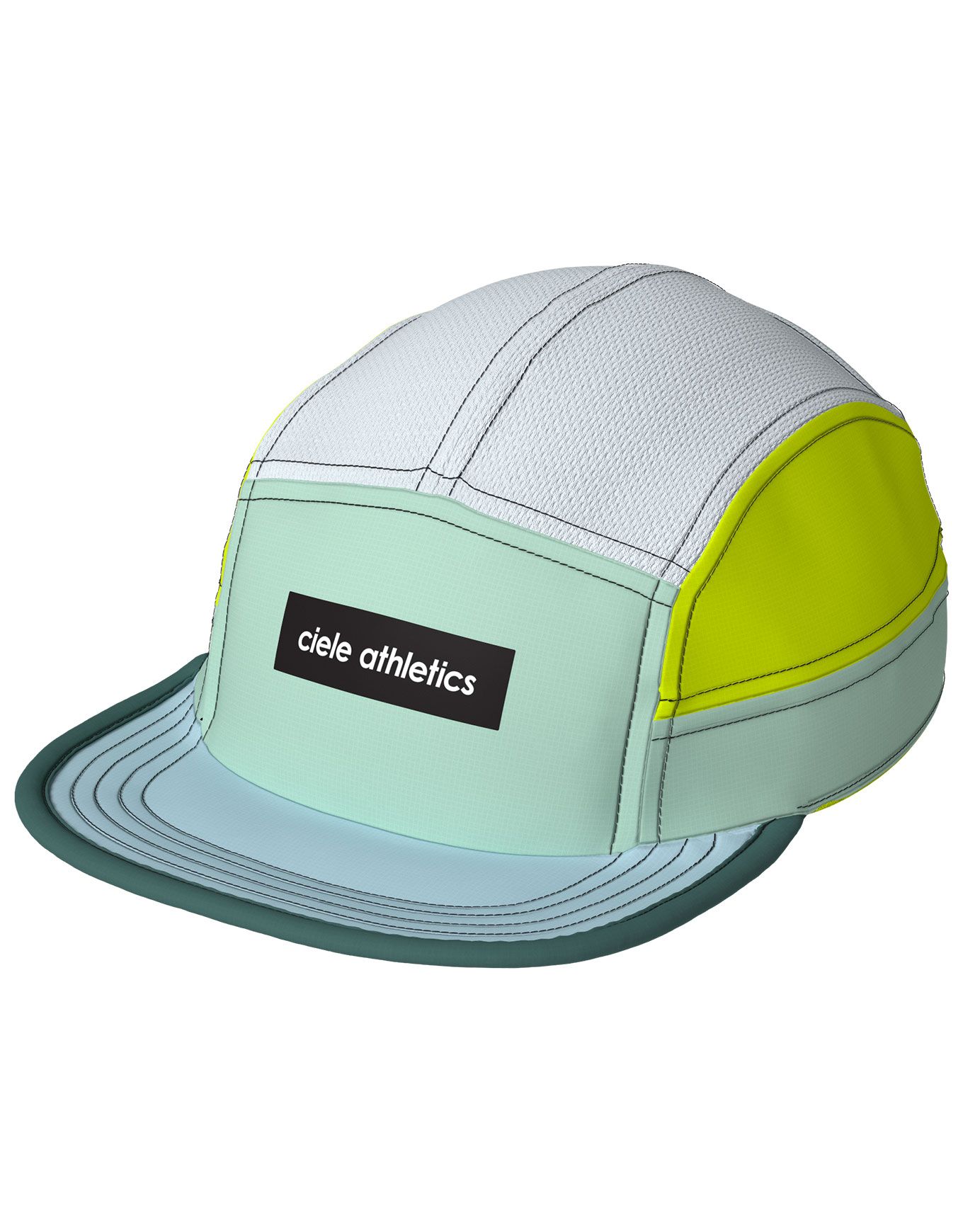 Ciele GOCap Field Iconic Bar Dusty Turquoise White Gorras y cintas ...