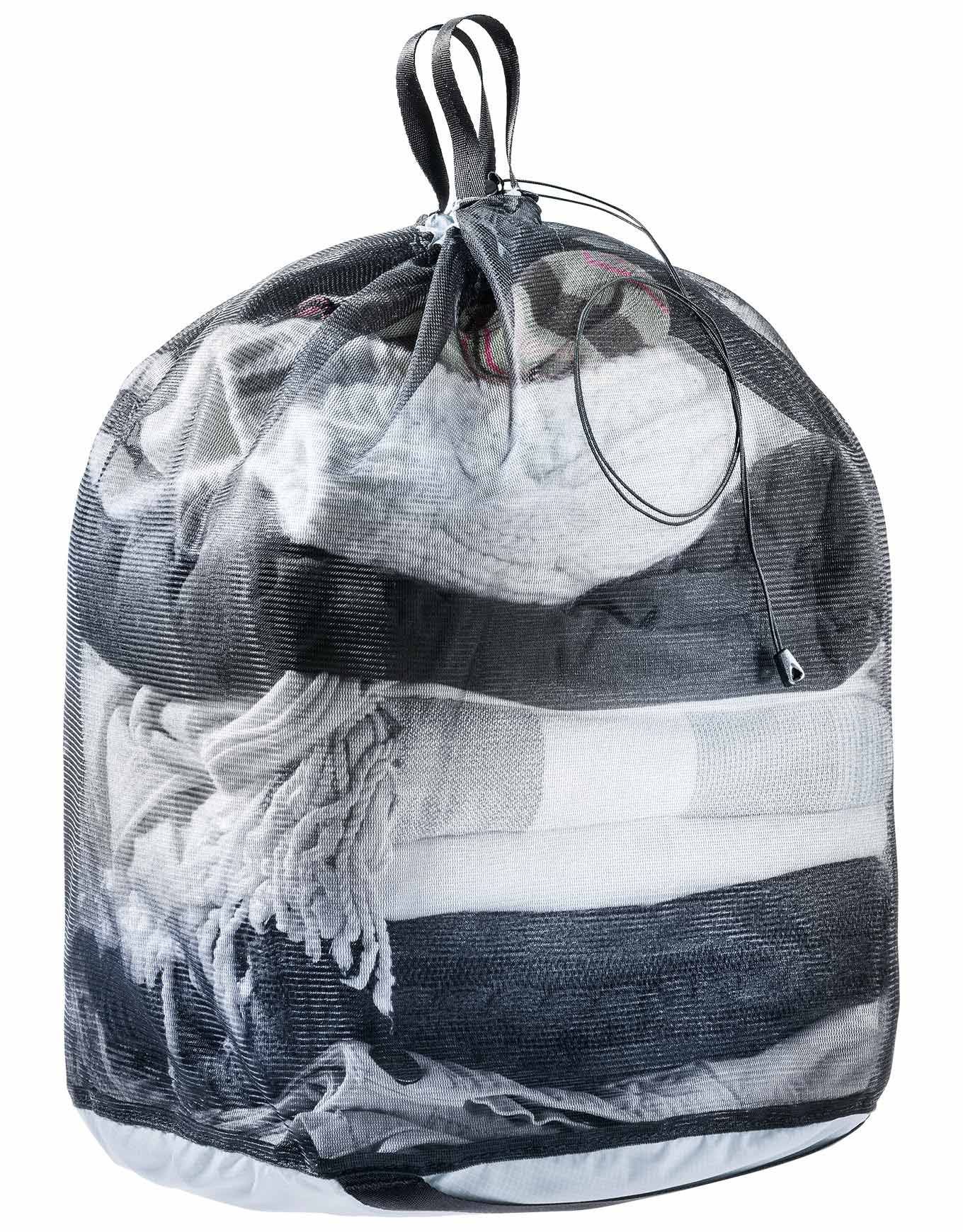 Deuter Mesh Sack 18 Tin Black Sacs/housses rangement : Snowleader