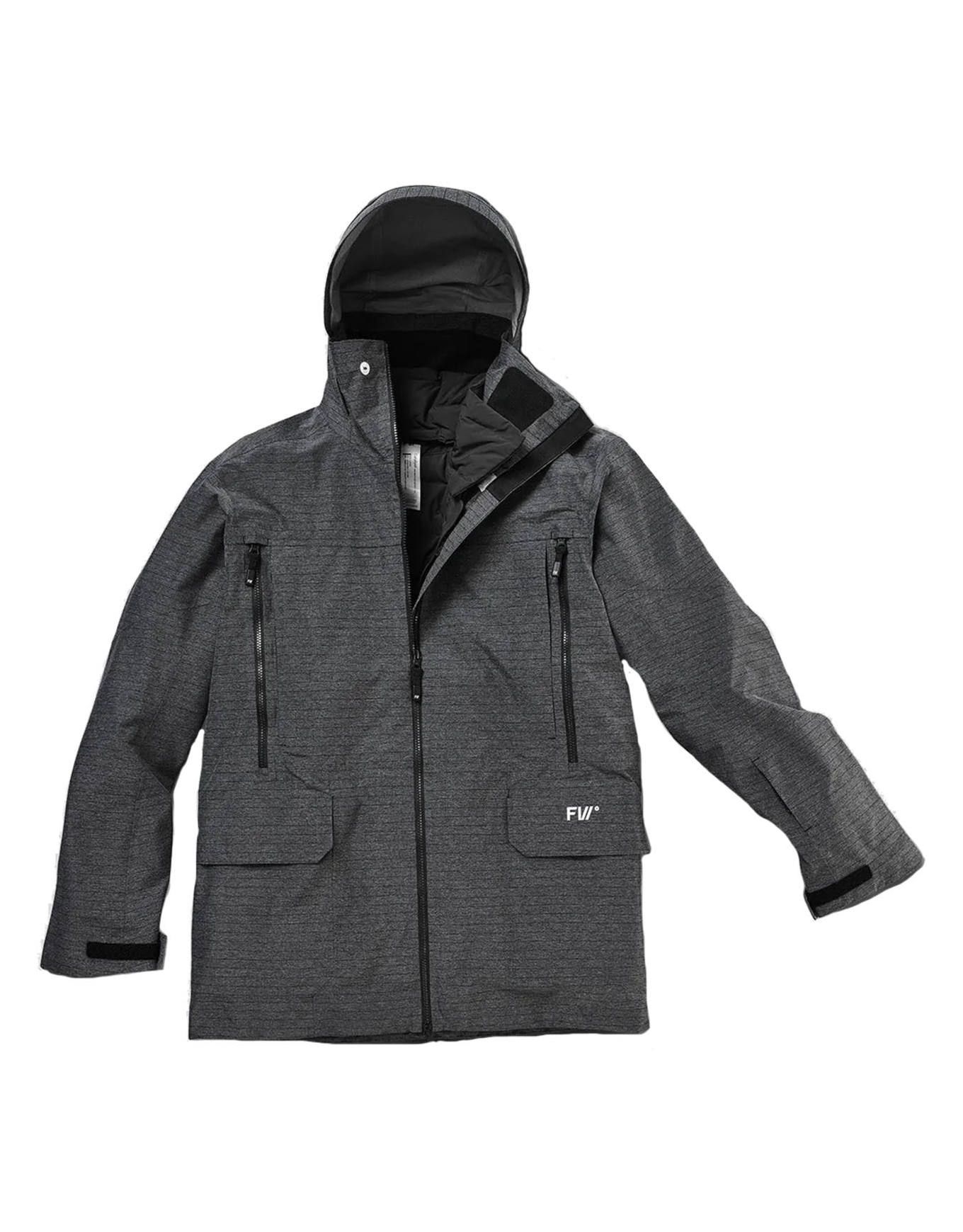 FW Apparel Catalyst Fusion Jkt Slate Black Ski jassen : Snowleader