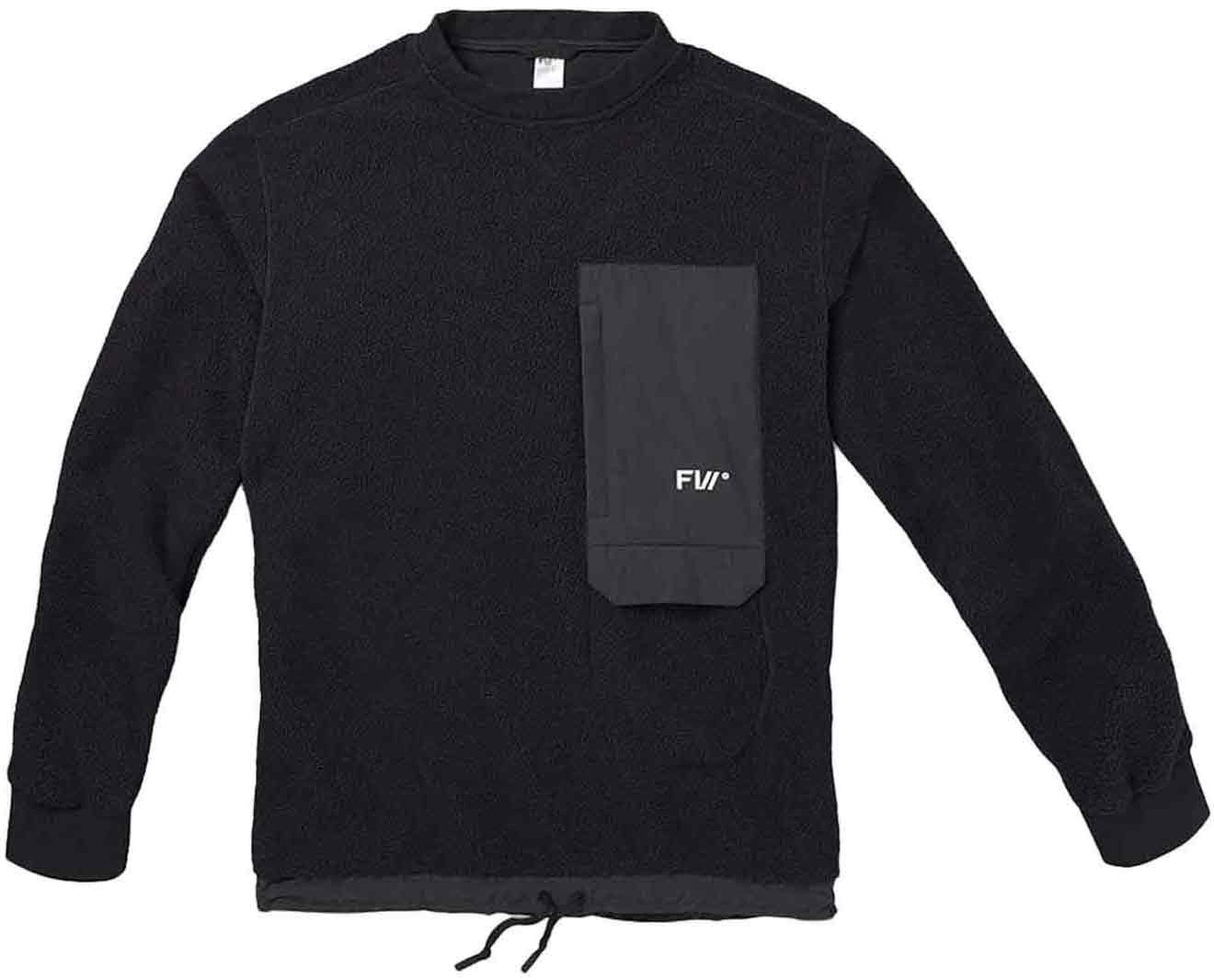 FW Apparel Root Light Sherpa Crew Slate Black Polaires : Snowleader