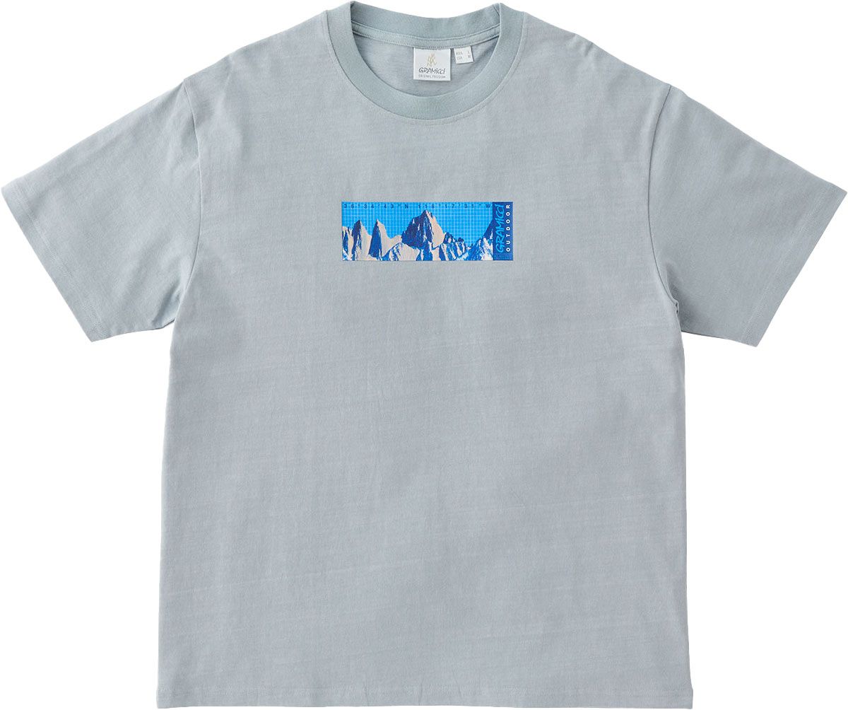 Gramicci Mount Whitney Tee Smoky Slate Pigment T-shirts : Snowleader