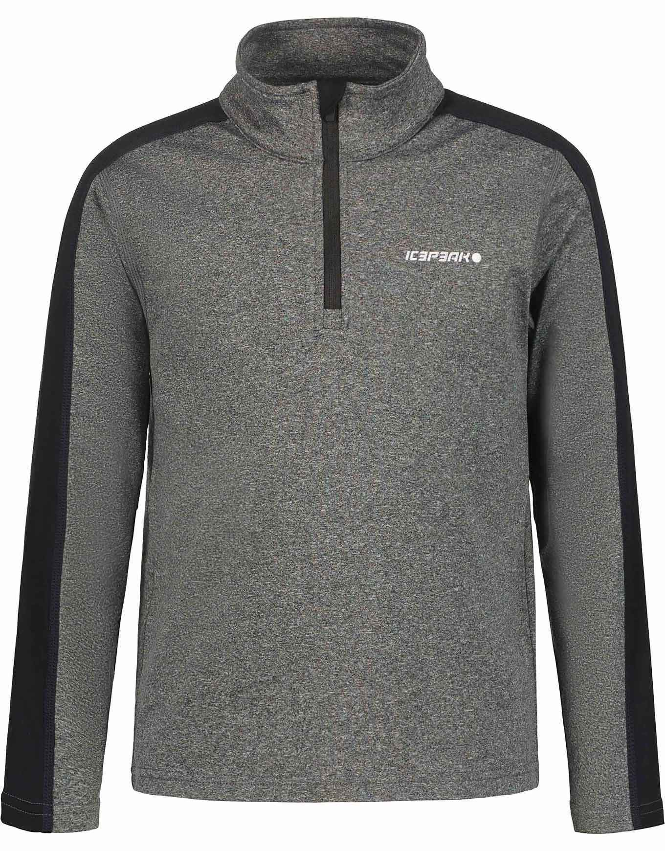 Icepeak Fleminton Junior 1/2 Zip Shirt Dark Gray Kinder fleeces ...