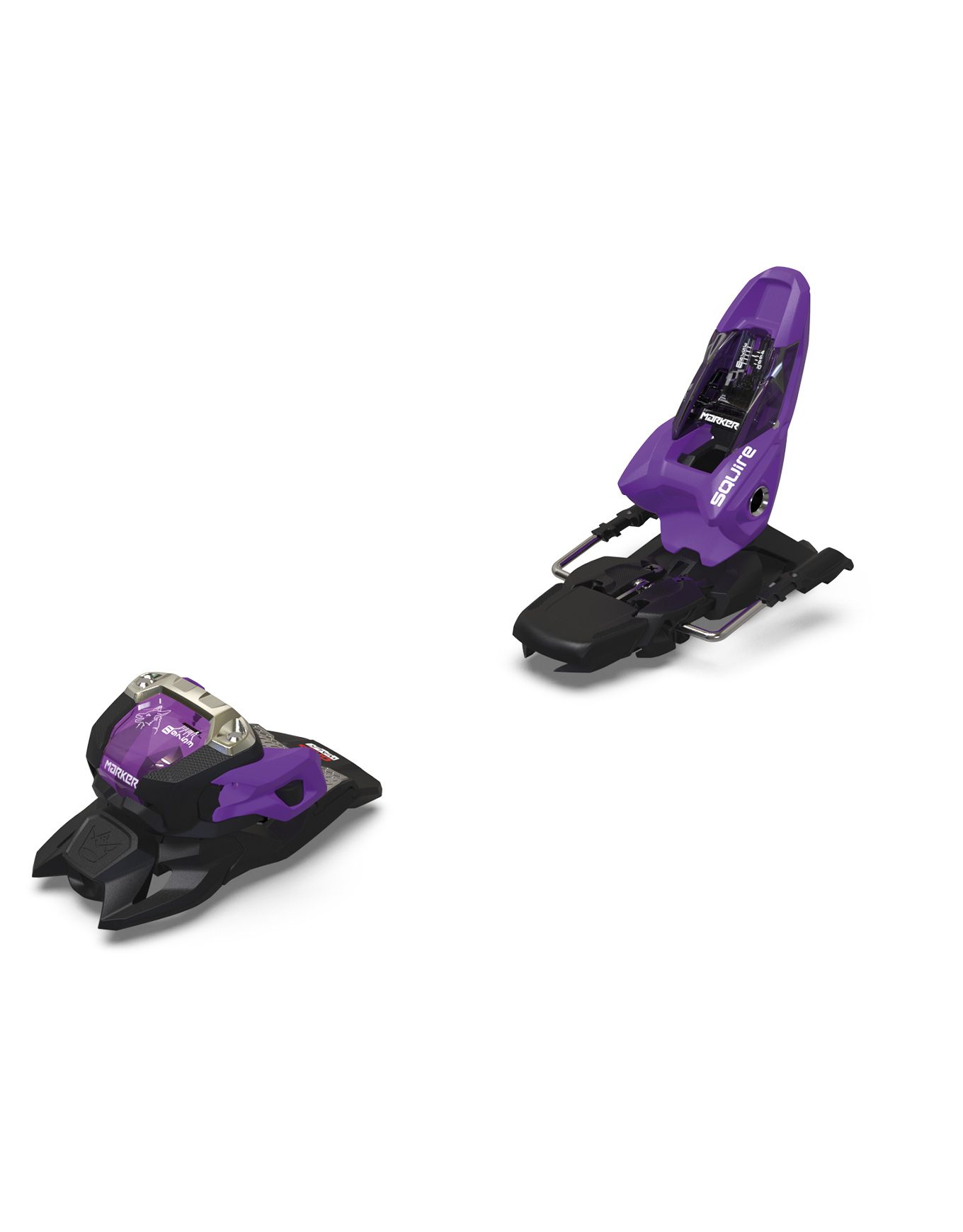 Marker Squire 11 Black/Purple Ski bindings : Snowleader