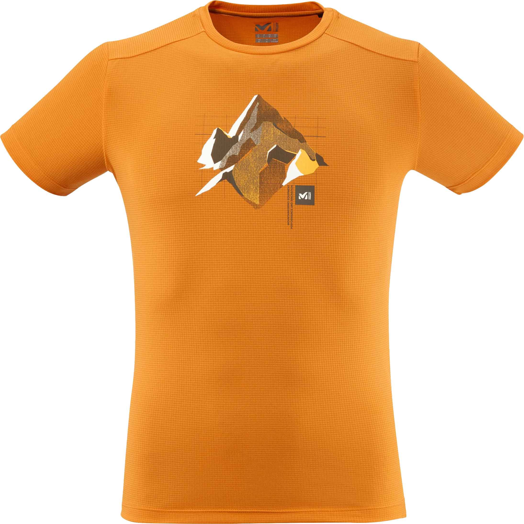 Millet Summit SS M Maracuja T-shirts randonnée : Snowleader
