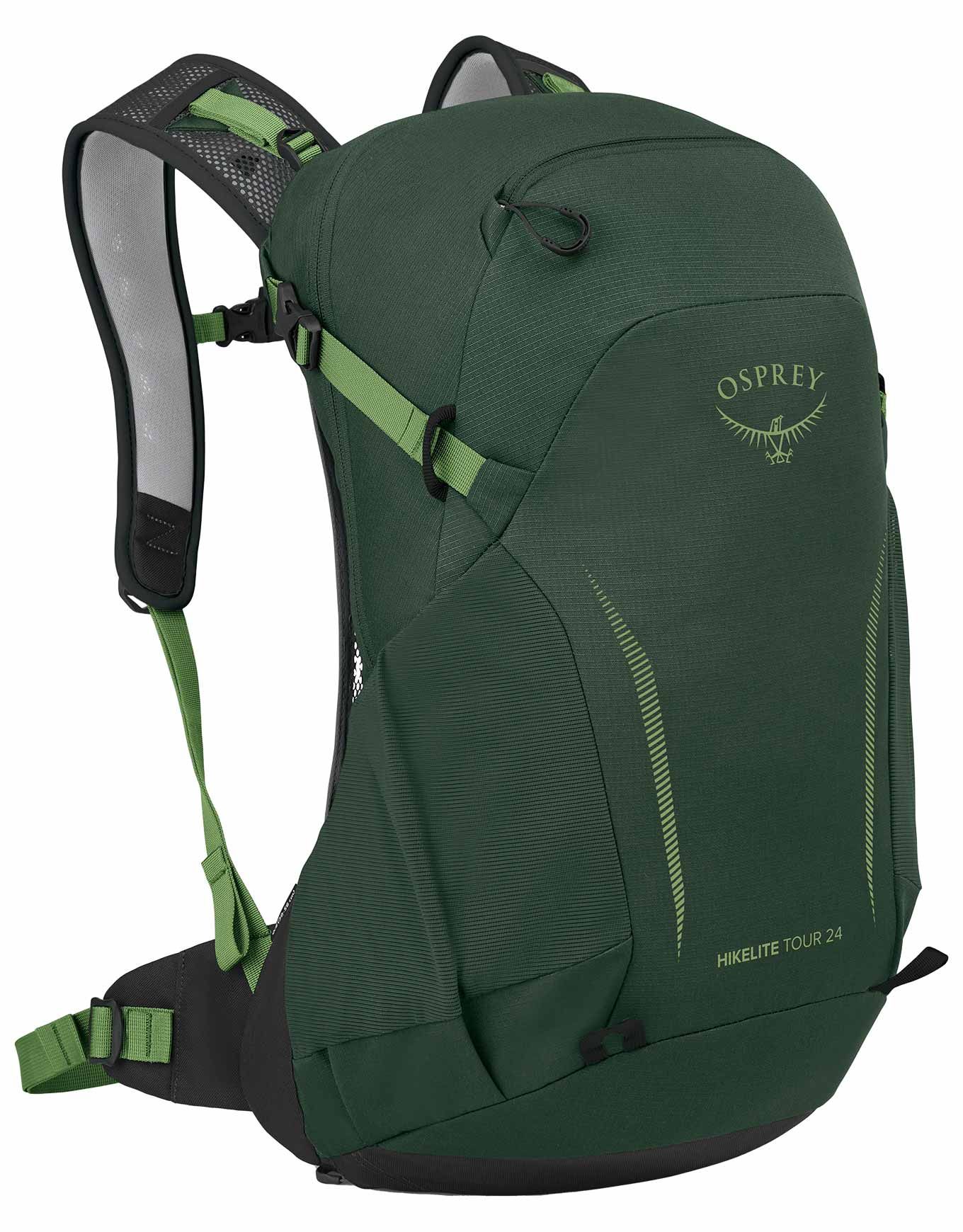 Osprey Hikelite Tour 24 Green Canopy/Botanica Day-Hike Backpacks ...