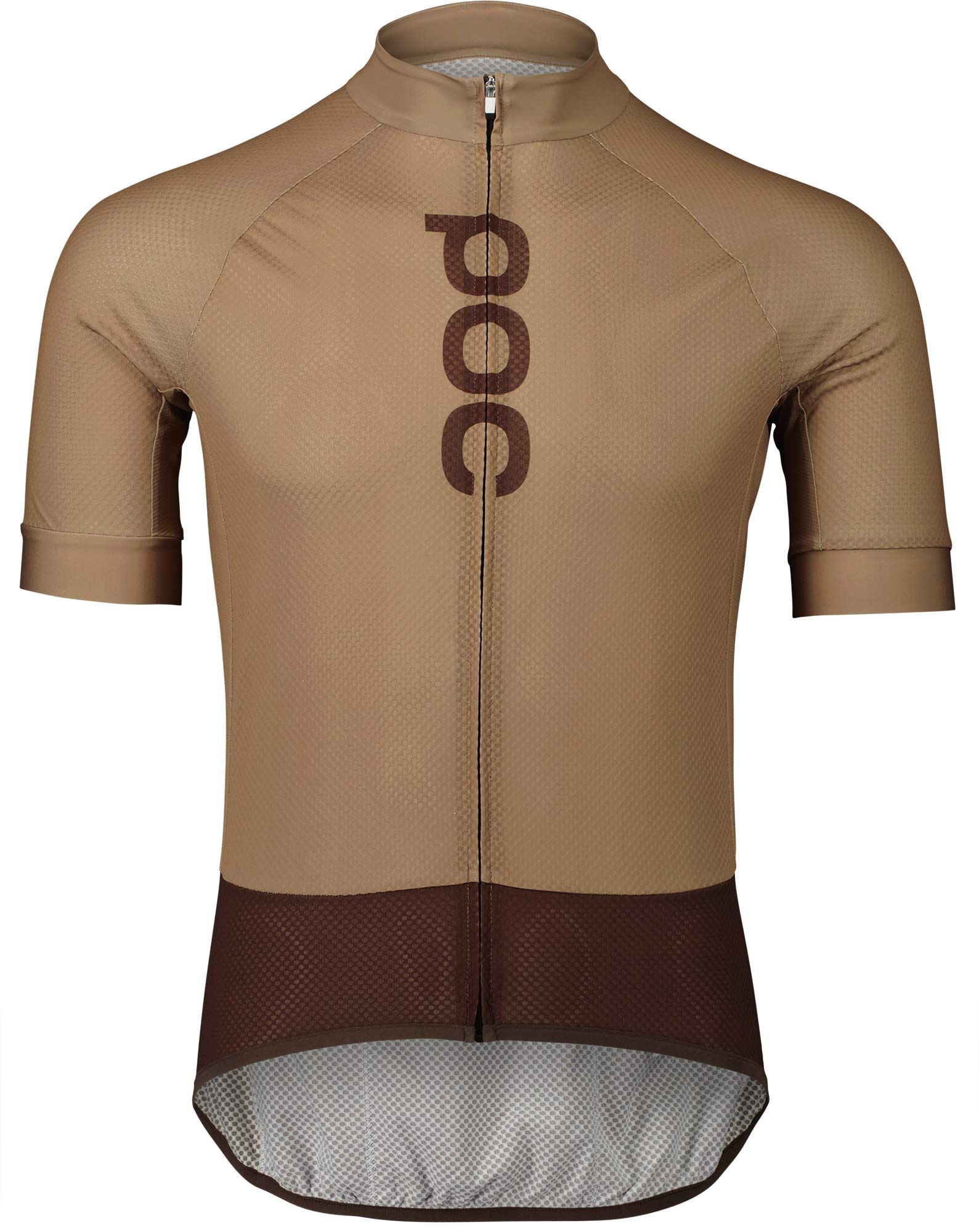 POC M'S Essential Road Logo Jasper Brown/Axinite Brown MTB T-shirts and ...