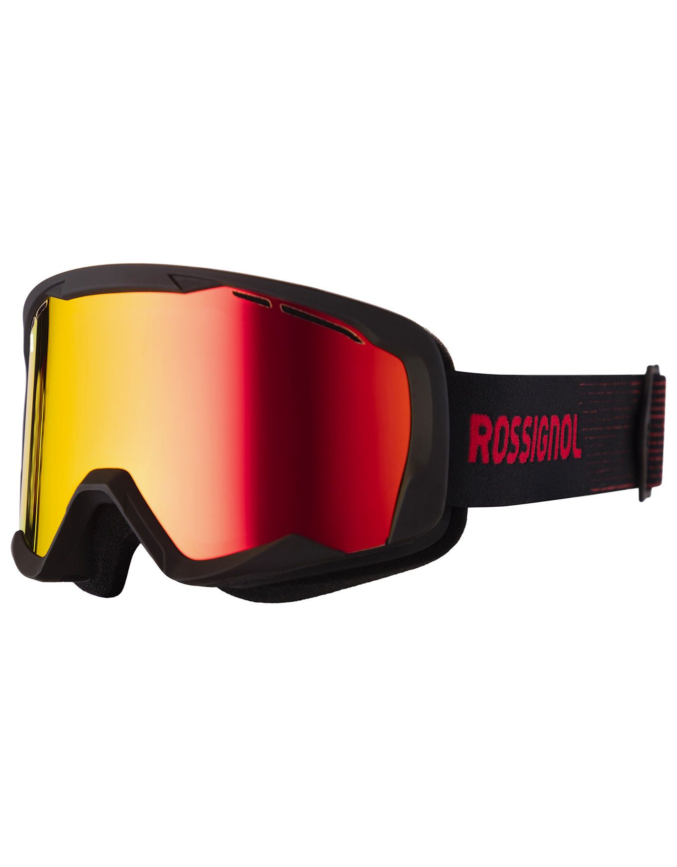 Rossignol Spiral Black/Red Ski goggles : Snowleader